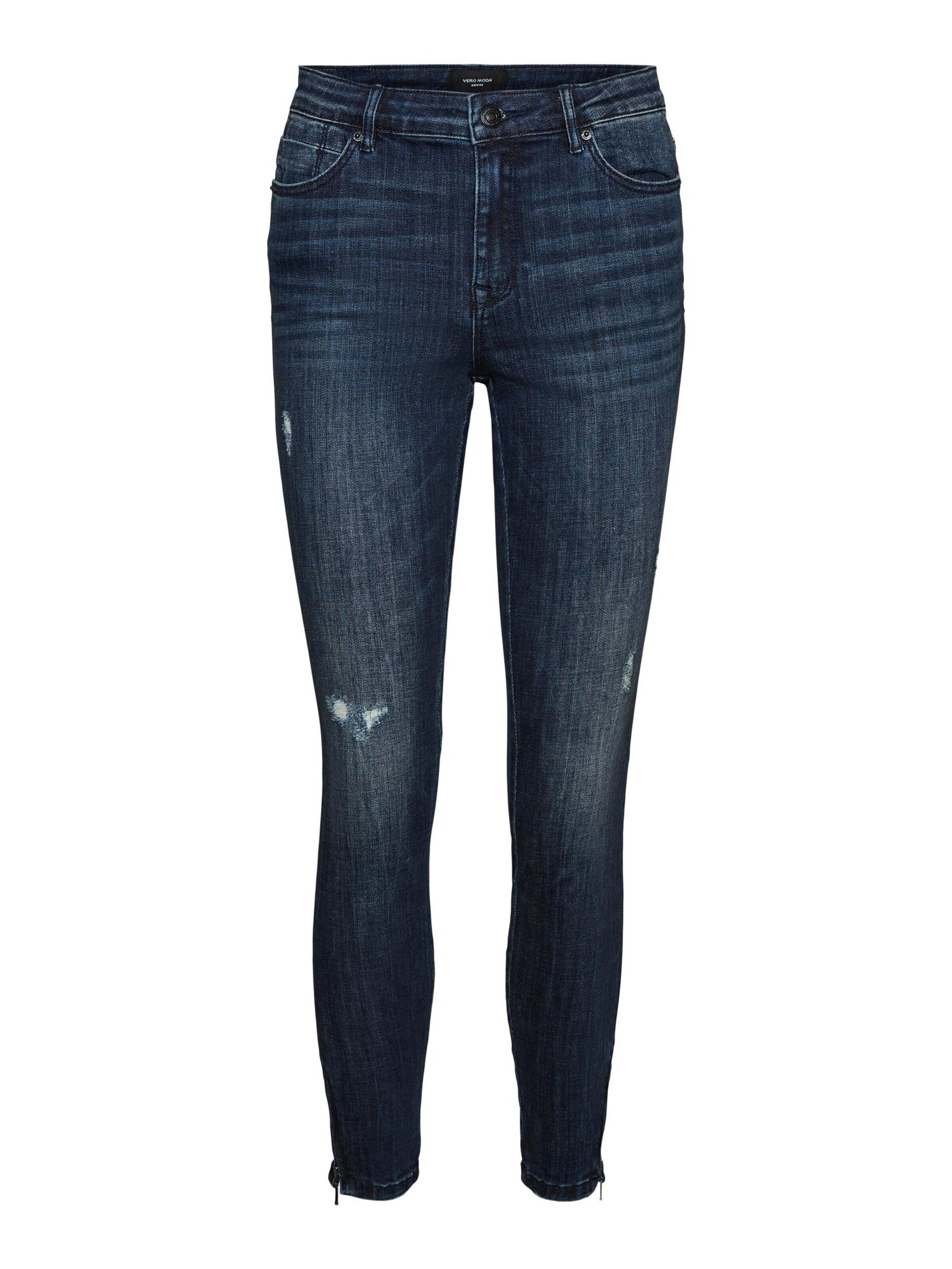 Vero Moda 7/8-Jeans TILDE (1-tlg) Cut-Outs
