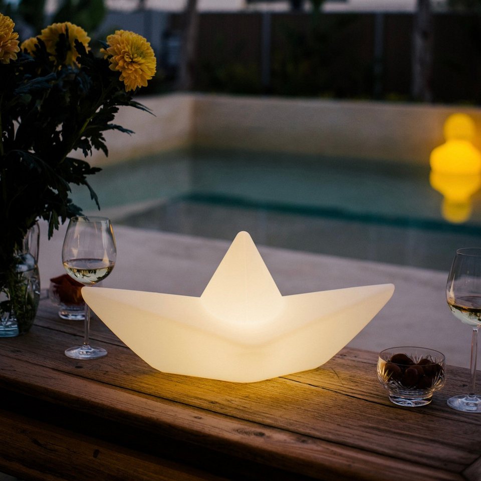 Smart And Green Led Gartenleuchte Schwimmleuchte Boat Wasserdicht