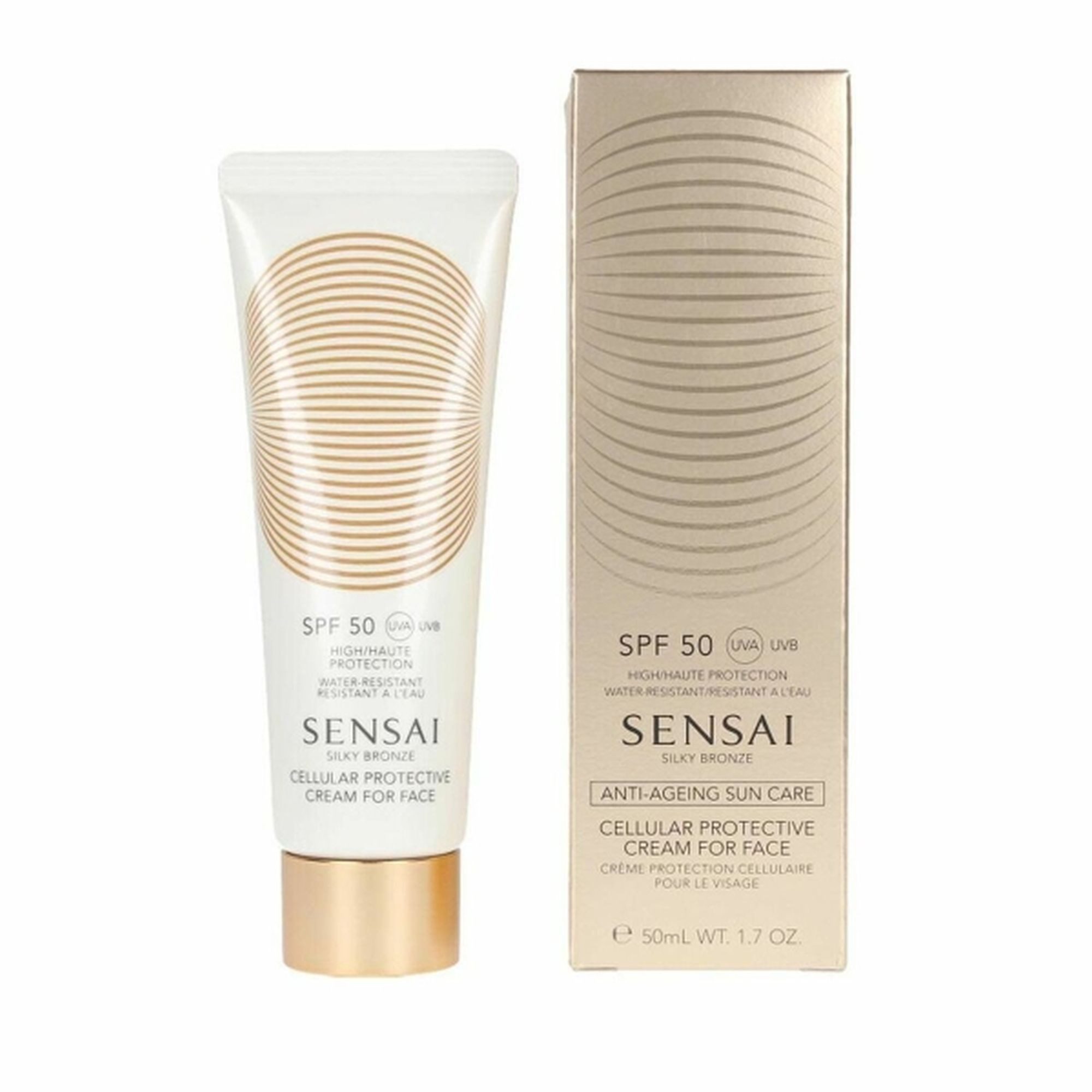 SENSAI Sonnenschutzcreme Silky Bronze Cellular Protective Gesicht Creme ...