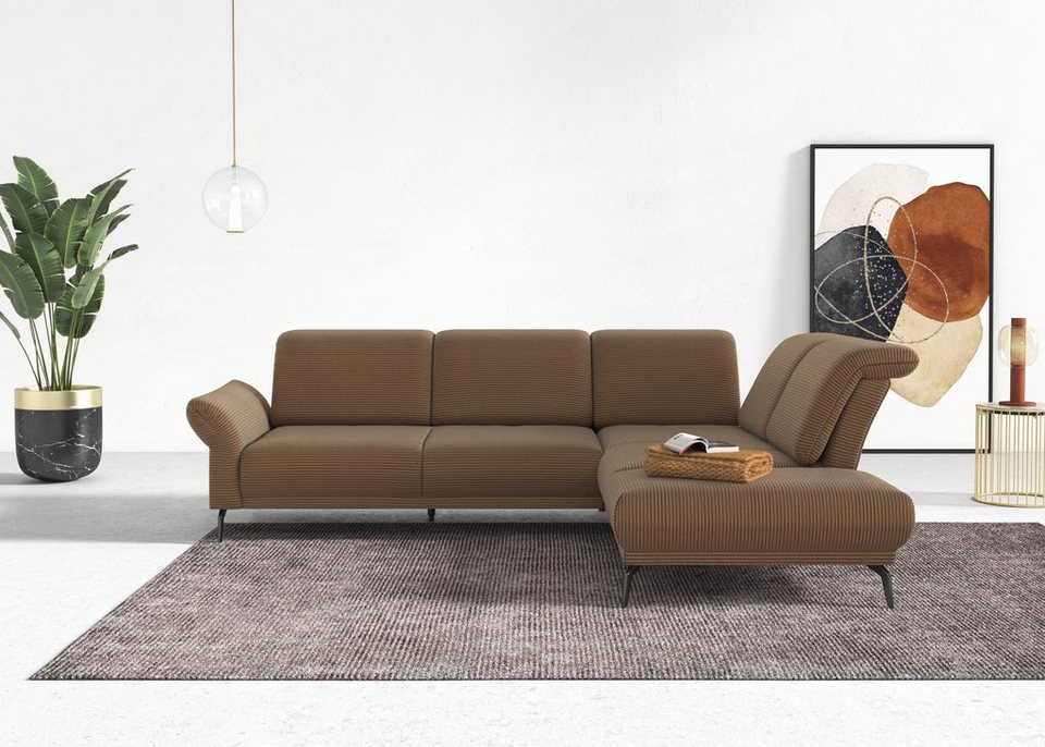 Inosign Ecksofa Wahlweise Mit Sitztiefen Armteil Und