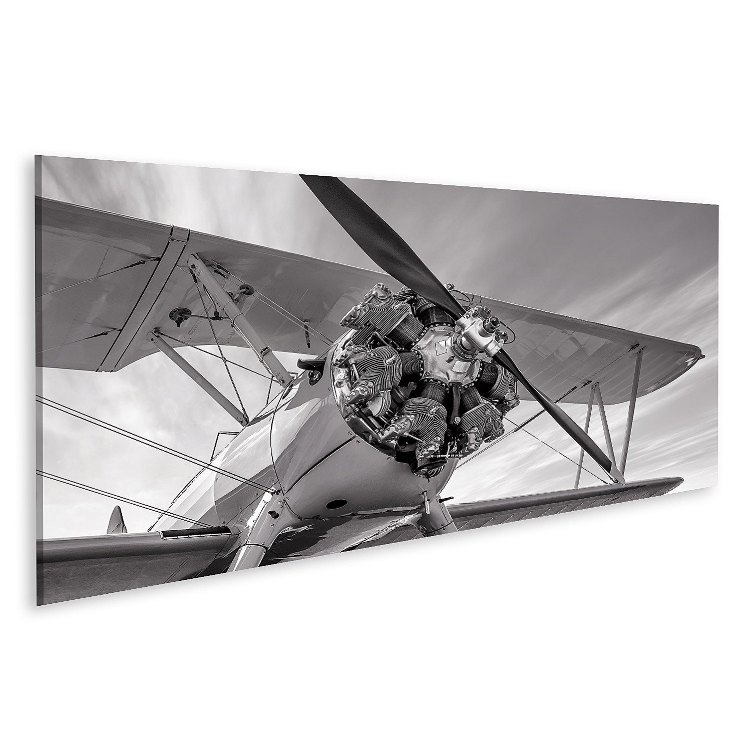 Islandburner Leinwandbild Bild Auf Leinwand Doppeldecker Propeller