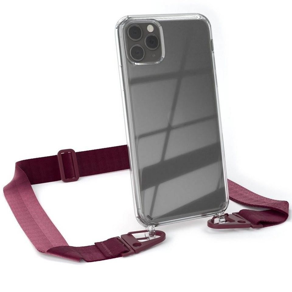 Eazy Case Handykette Silikon Kette Karabiner Für Apple Iphone 11 Pro