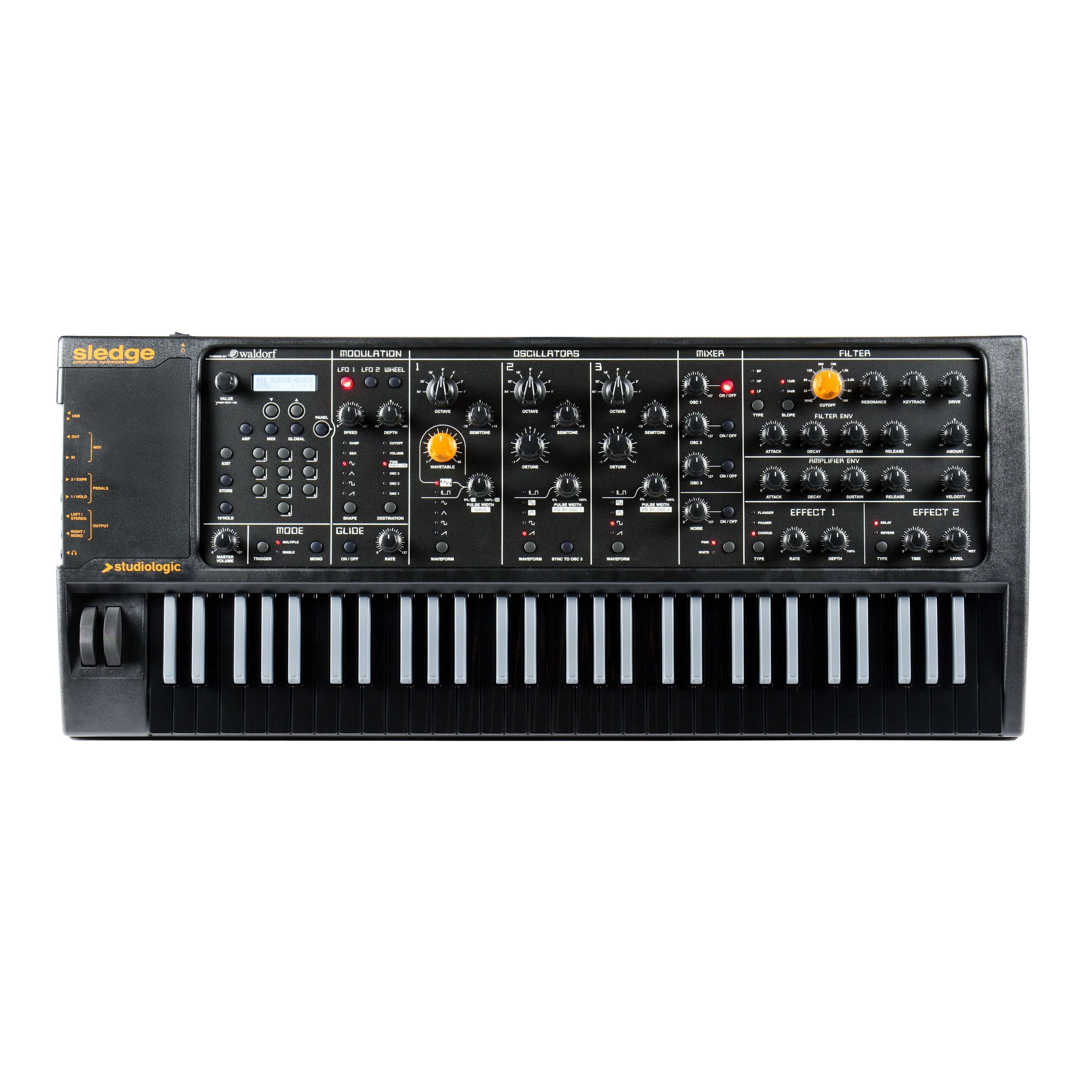 Studiologic Synthesizer (Sledge Black Edition, Synthesizer, Virtual ...