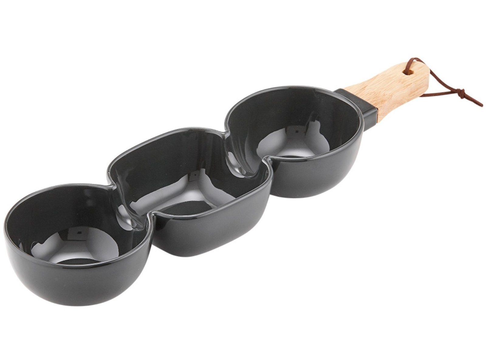 Ladelle Servierschüssel Classic Servier Stick Anthrazit 3tlg