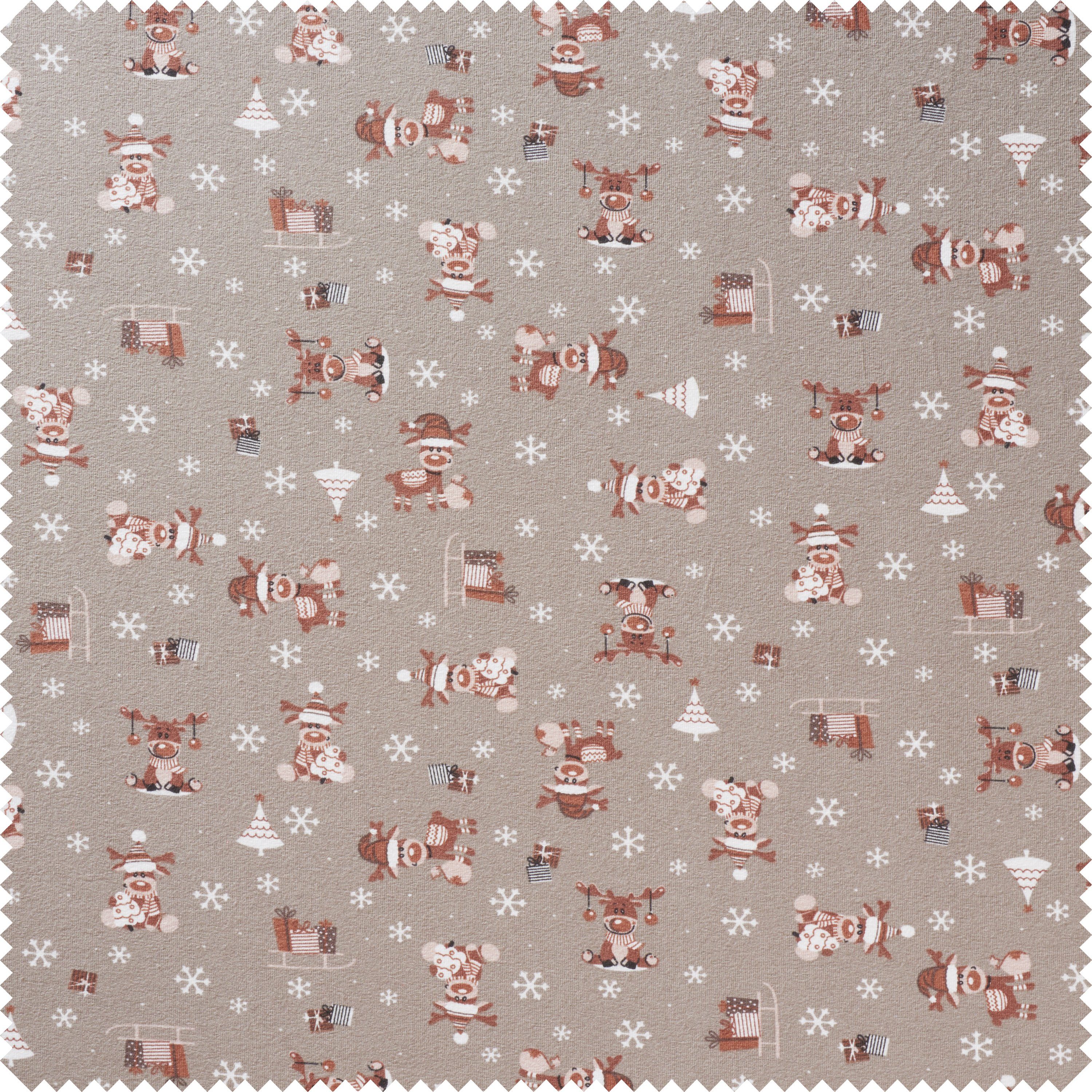 VBS Stoff Elch Ruby, 150 cm breit Meterware