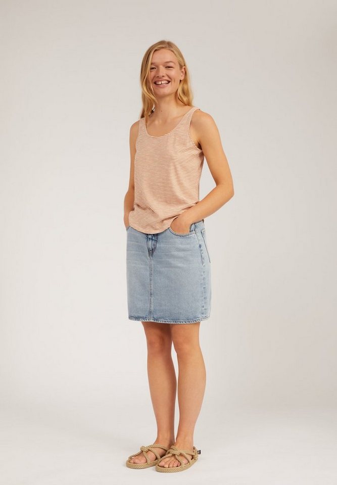 Armedangels Shirttop Aariana Pretty Stripes Damen Top Aus Bio Baumwolle