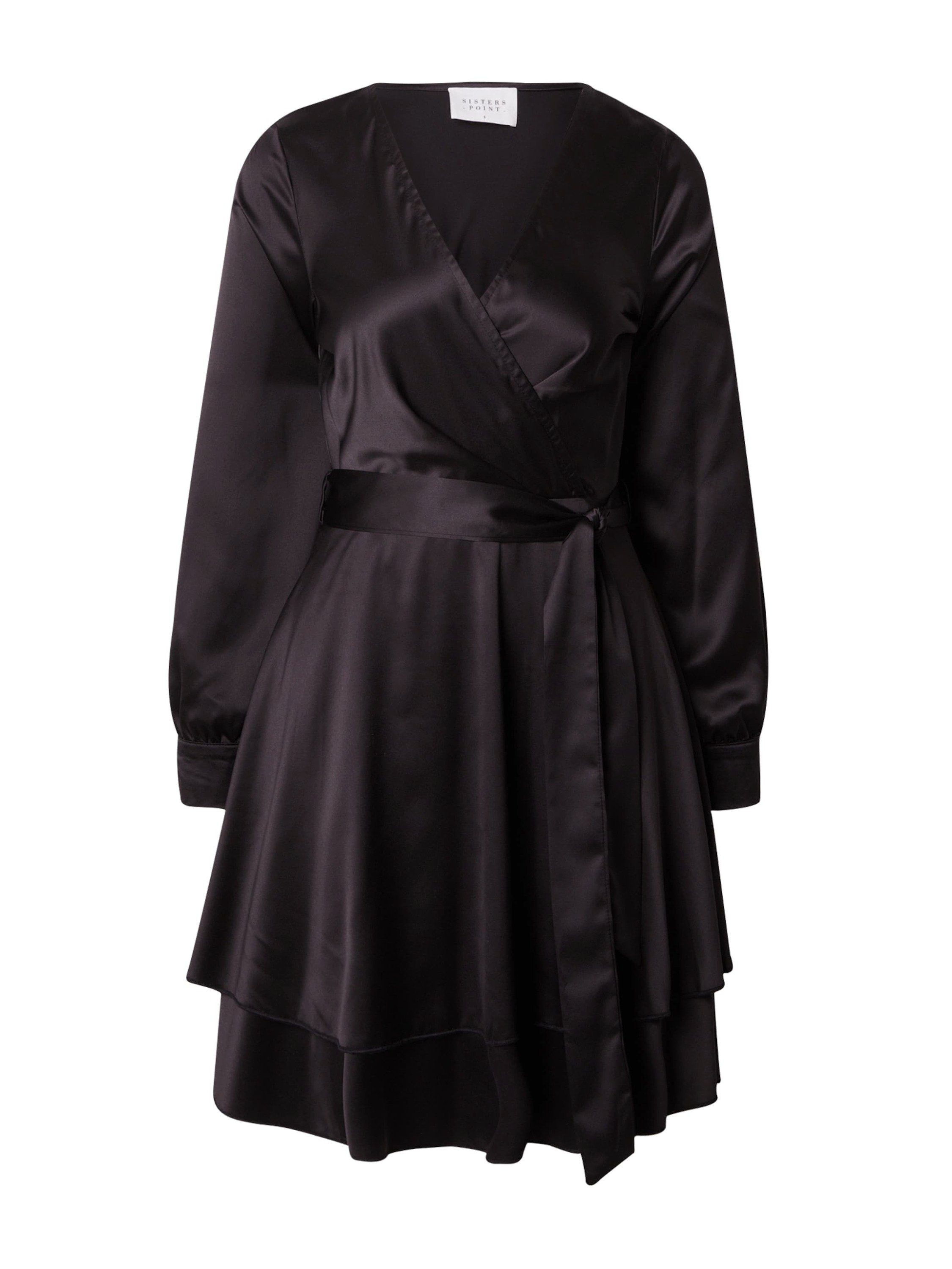 Sisters Point Minikleid Nubar 1 Tlg Drapiertgerafft Wickel Design
