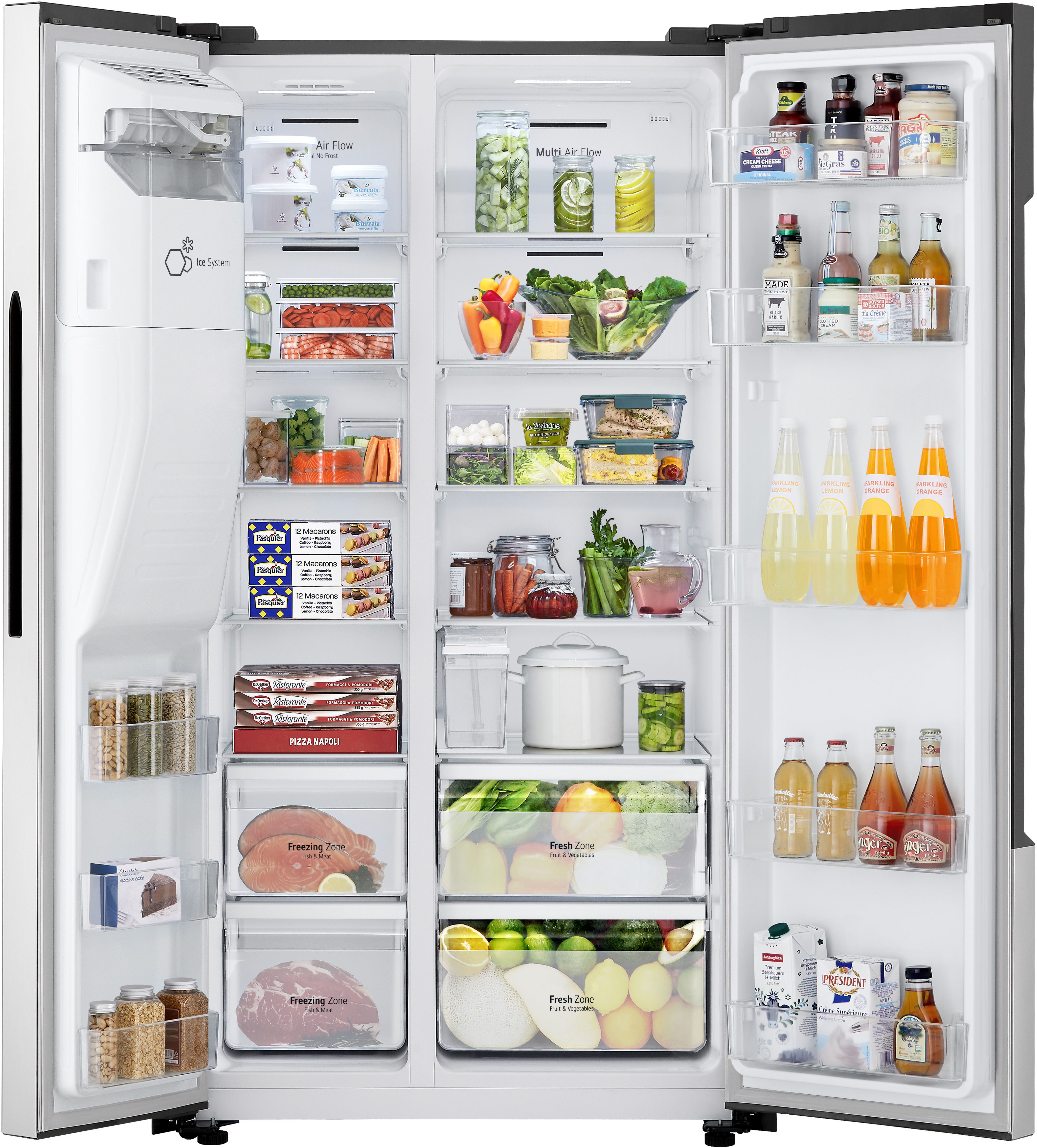 LG Side-by-Side Serie 1 GSM32HSBEH, 178,6 cm hoch, 91 cm breit