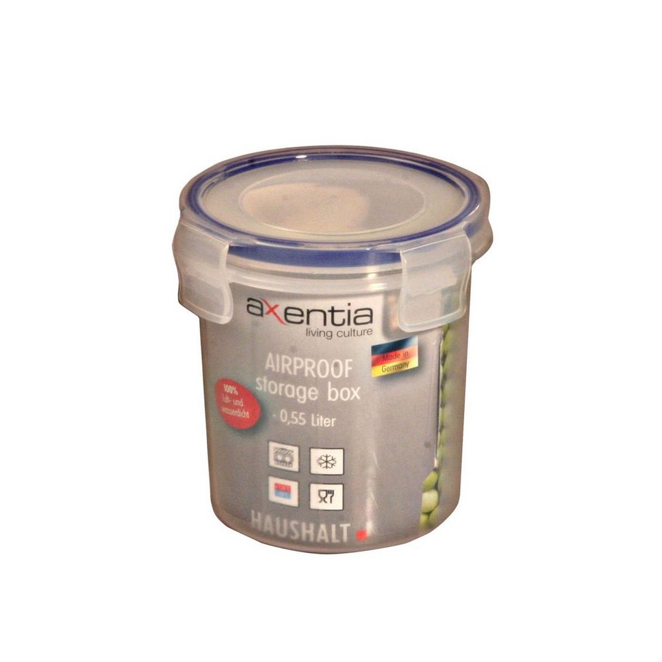 Axentia Vorratsdose Airproof Kunststoff Set 2 Tlg Gefrierdosen