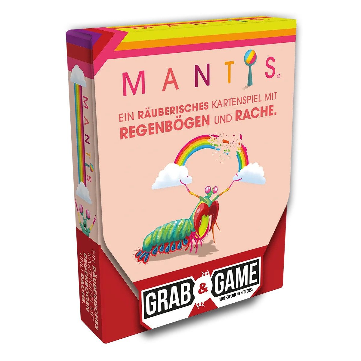 Exploding Kittens Spiel Mantis: Grab & Game, Verlag: Asmodee