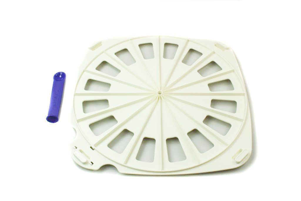 TUPPERWARE Back-Set Snack Big Croissant weiß Hörnchen Kipferl