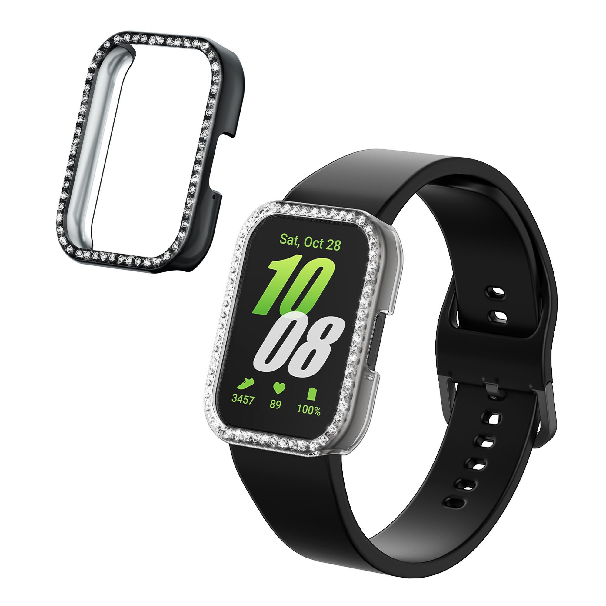 Kwmobile Smartwatch Hülle 2x Kunststoff Hülle Für Samsung Galaxy Fit 3