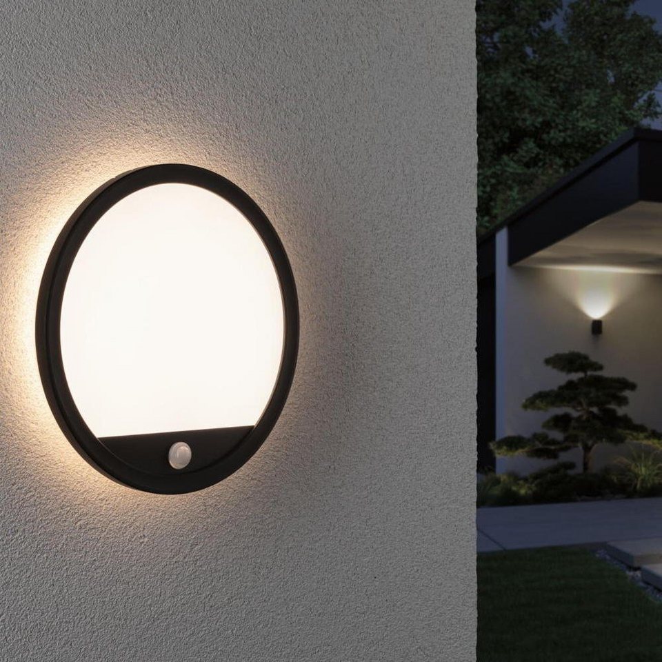 Paulmann Gartenleuchte Led Wand Und Deckenleuchte Lamina In Schwarz 14