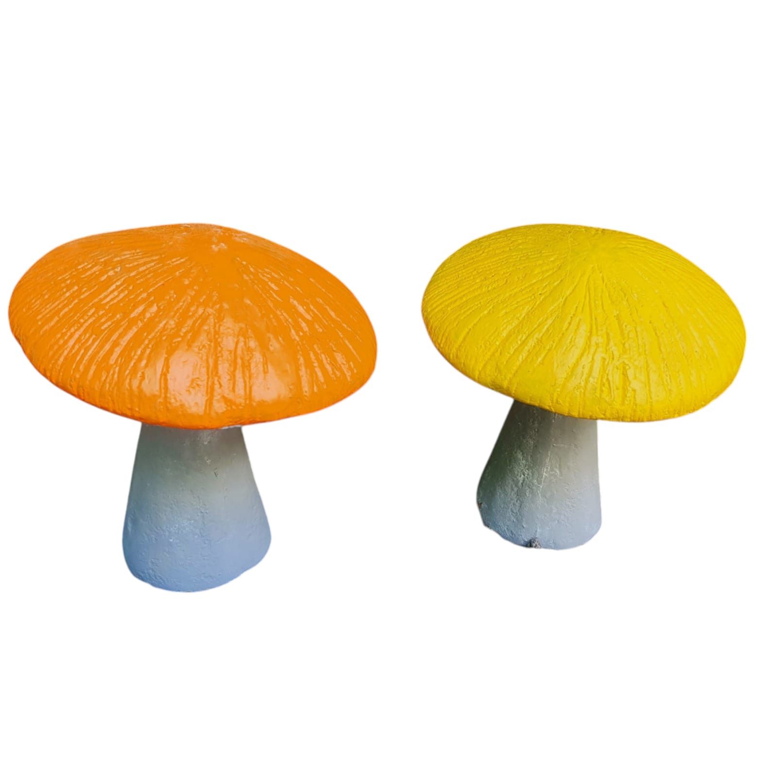 Aspinaworld Gartenfigur Farbige Pilze Im 2 Er Set 15 Cm Wetterfest