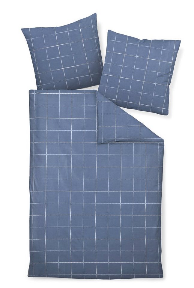 Janine Bettwäsche Janine JD Mako-Satin Bettwäsche 155x220 Karo, Mako ... Janine Bettwäsche Janine JD Mako-Satin Bettwäsche 155x220 Karo, Mako ...