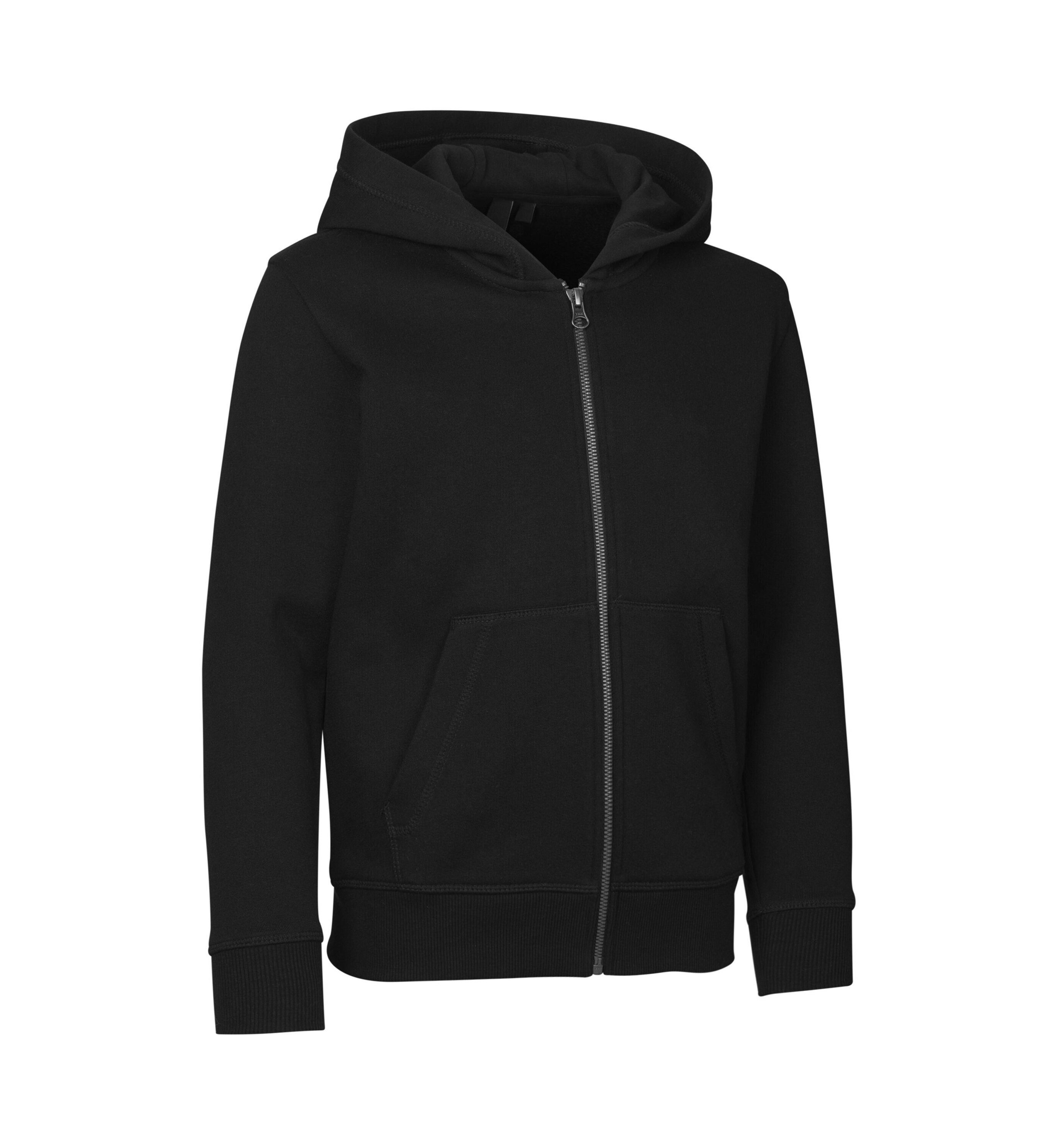 Identity Sweatjacke core, Durchgehender YKK-Reißverschluss an der ...