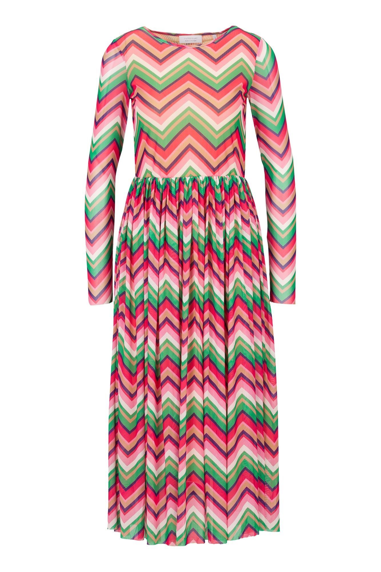 Rich & Royal Maxikleid Mesh dress recycled