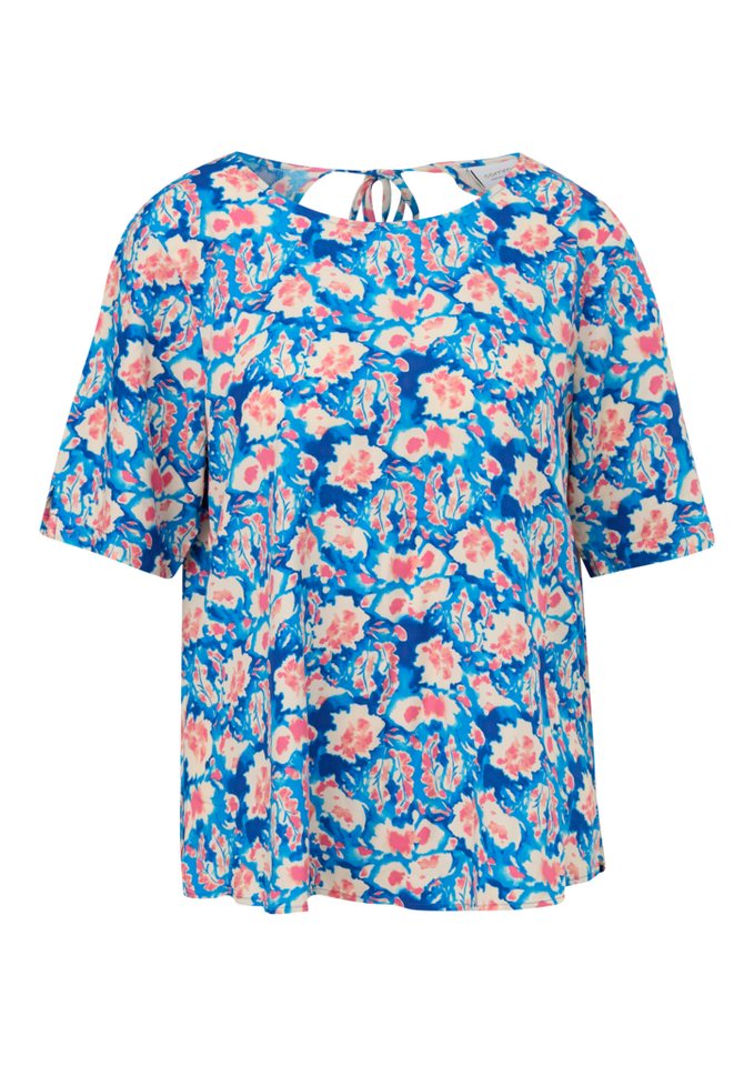 Comma Casual Identity Kurzarmbluse Blusenshirt Mit Cut Out Cut Out Die