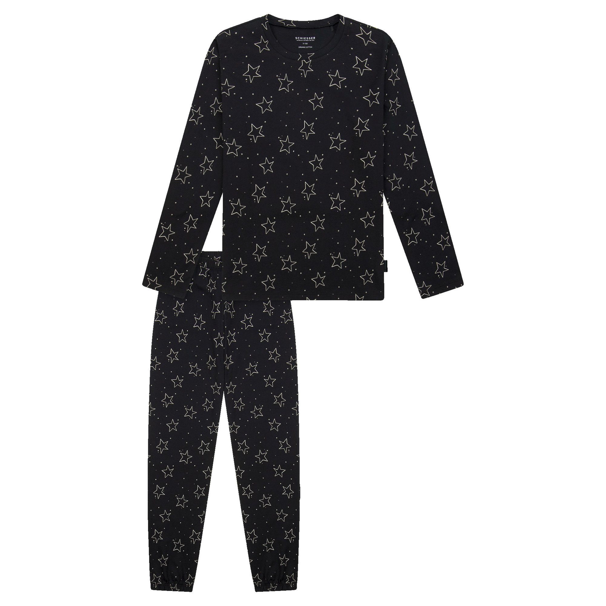 Schiesser Pyjama Mädchen Pyjama Baumwolle Teens Nightwear (2 tlg ...