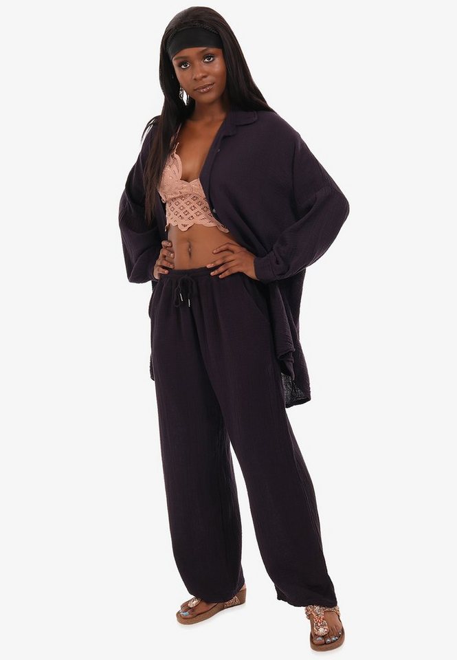 Yc Fashion And Style Hosenanzug Hose And Bluse Set Aus Musselin In Vielen