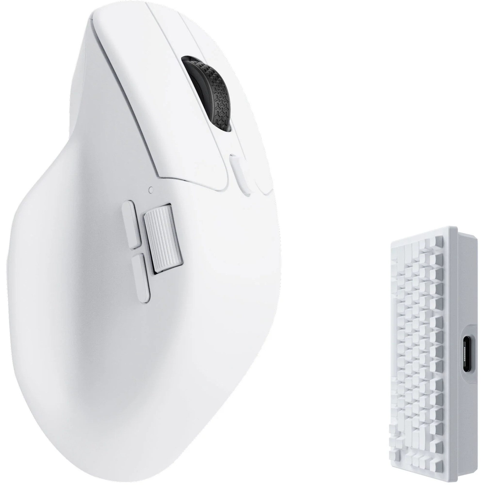 Keychron M6 Wireless 4K-Version Maus (Funk), Anschlussart: USB-Empfänger, Bluetooth, USB-Kabel
