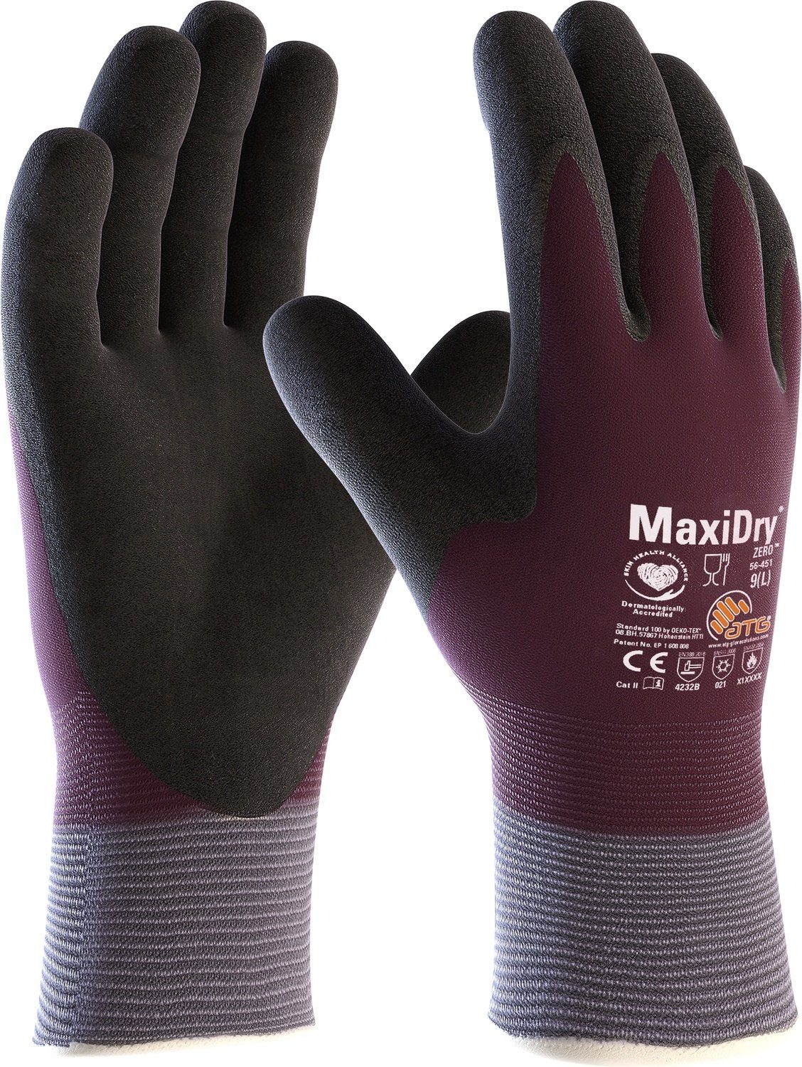 ATG Arbeitshandschuh-Set Maxidry® Zero™ Nylon-Strickhandschuh (56-451 Hct)