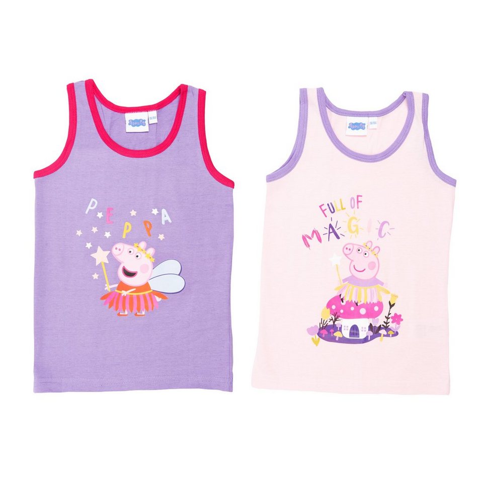 United Labels® Unterhemd Peppa Wutz Unterhemd Für Mädchen Full Of