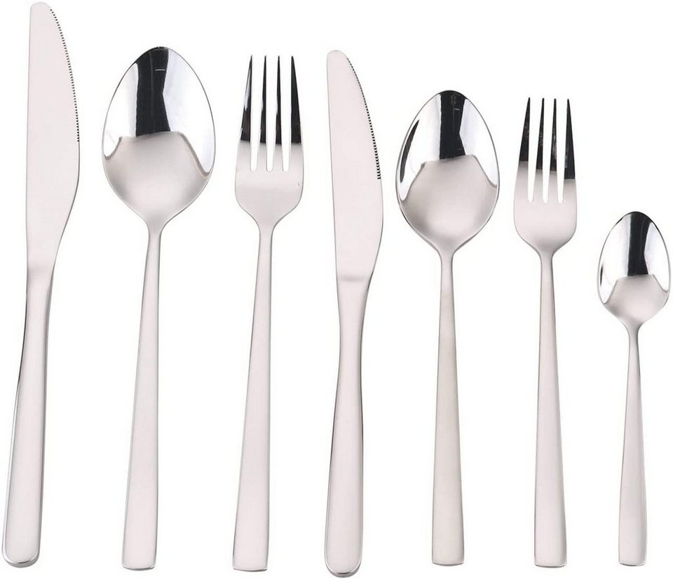 Michelino Besteck Set 42 Teilig Besteckset Main Essbesteck Edelstahl