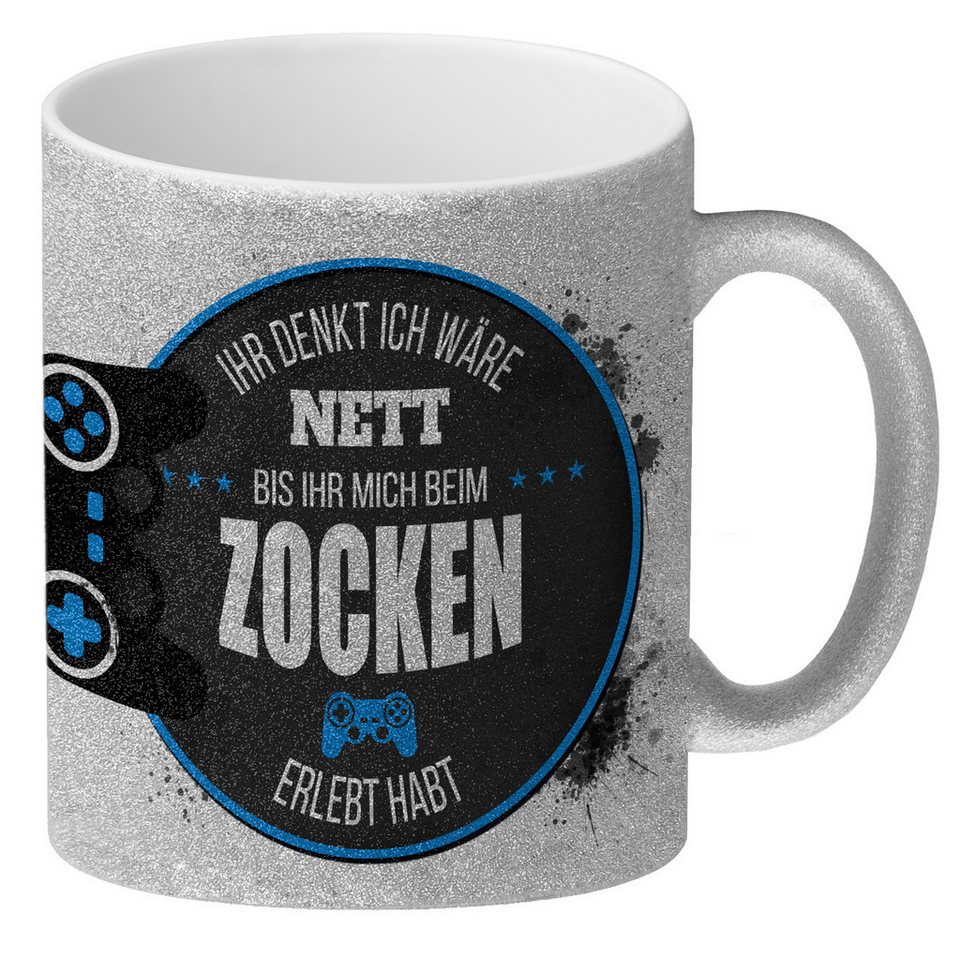 speecheese Tasse Ihr denkt ich wäre nett, bis ihr mich beim Zocken ... speecheese Tasse Ihr denkt ich wäre nett, bis ihr mich beim Zocken ...