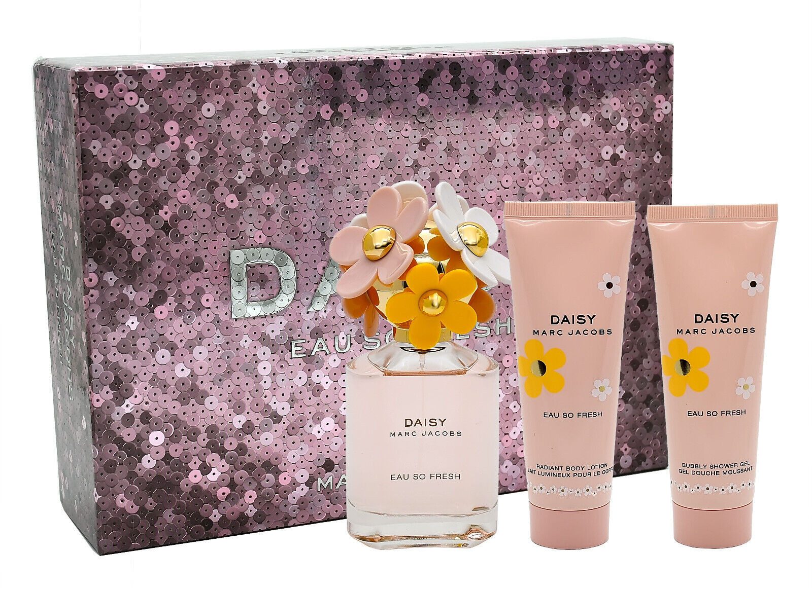 MARC JACOBS Eau de Toilette MARC JACOBS DAISY FRESH EDT 75ML + BL 75ML + SHOWER GEL 75ML