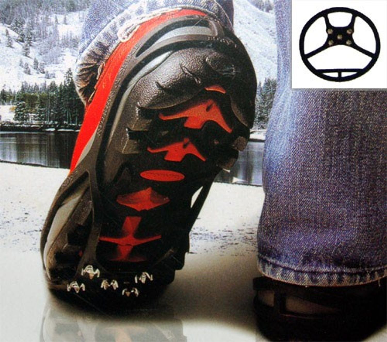 EDCO Spikes Magic Spiker Größe L 43-48, Schuhspikes