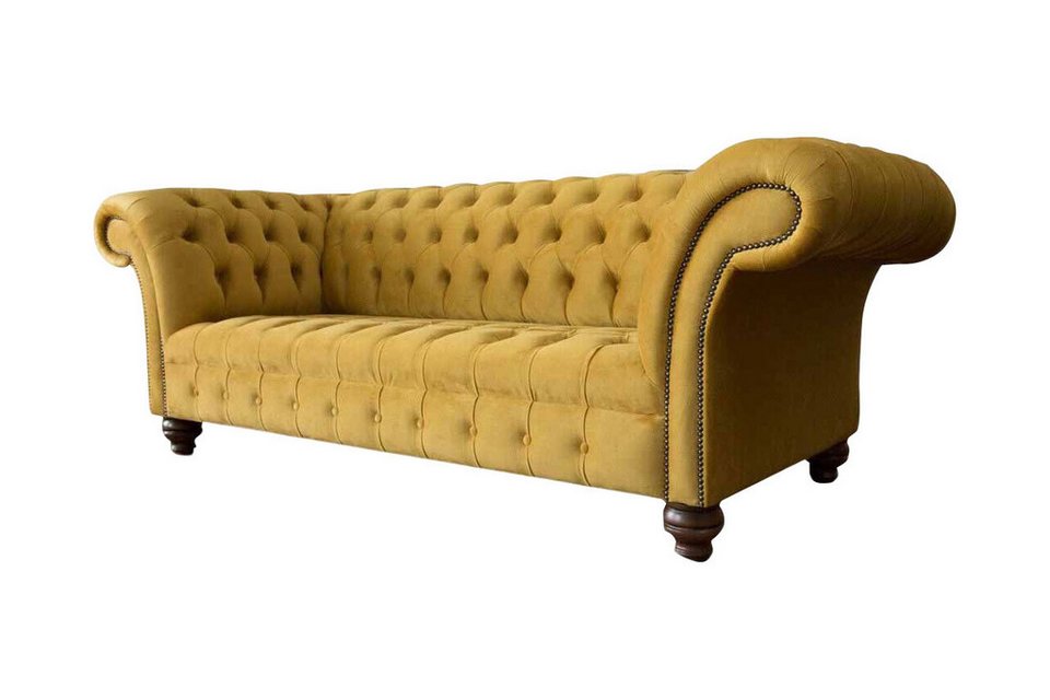 Jvmoebel 3 Sitzer Chesterfield 3 Sitzer Designer Sofa Polsterung Sofas