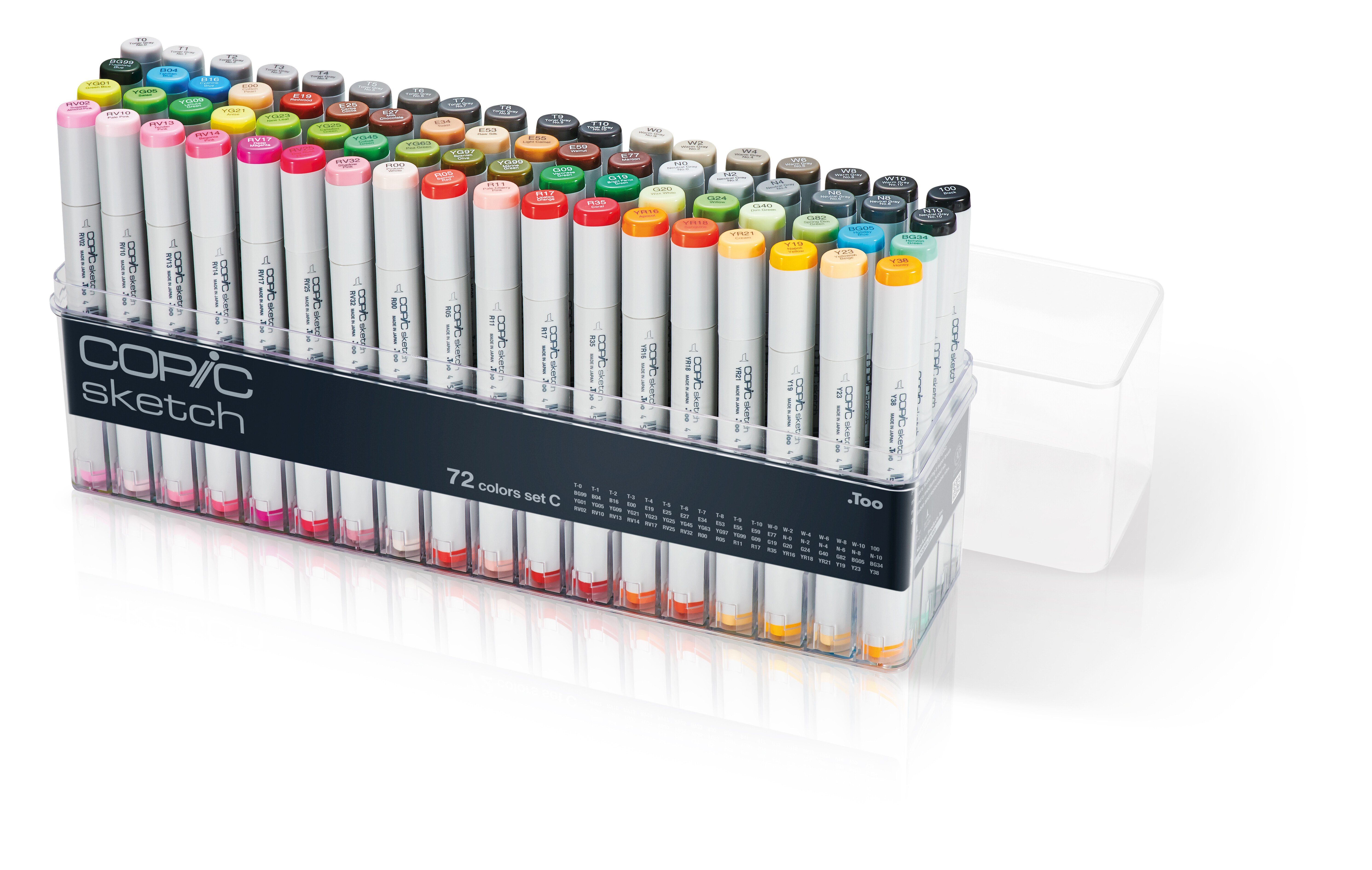 COPIC Marker Copic Sketch Set C 72St
