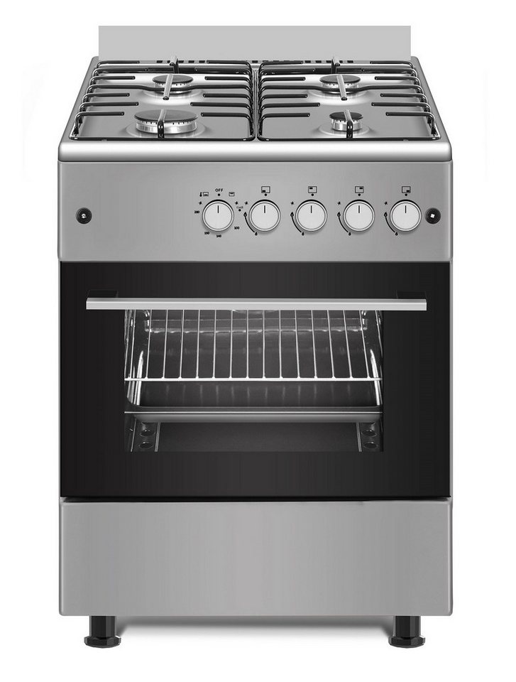 Gasline Gas Standherd Mit Gasbackofen Mit Thermostat 60cm Breit