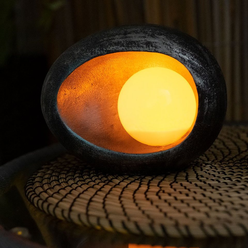 Etc Shop Led Dekolicht Led Solar Steh Leuchte Feuer Flacker Effekt