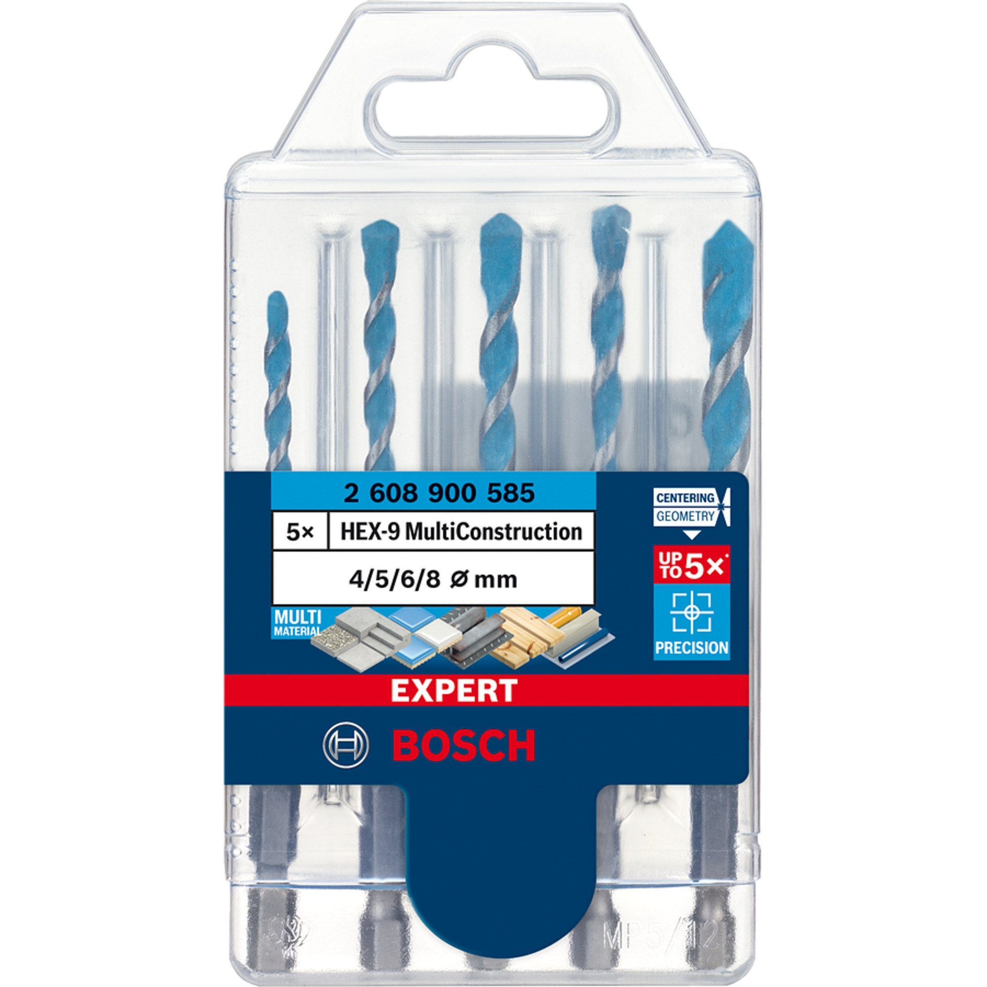 BOSCH Universalbohrer Expert HEX-9 MultiConstruction, Expert HEX-9 ...