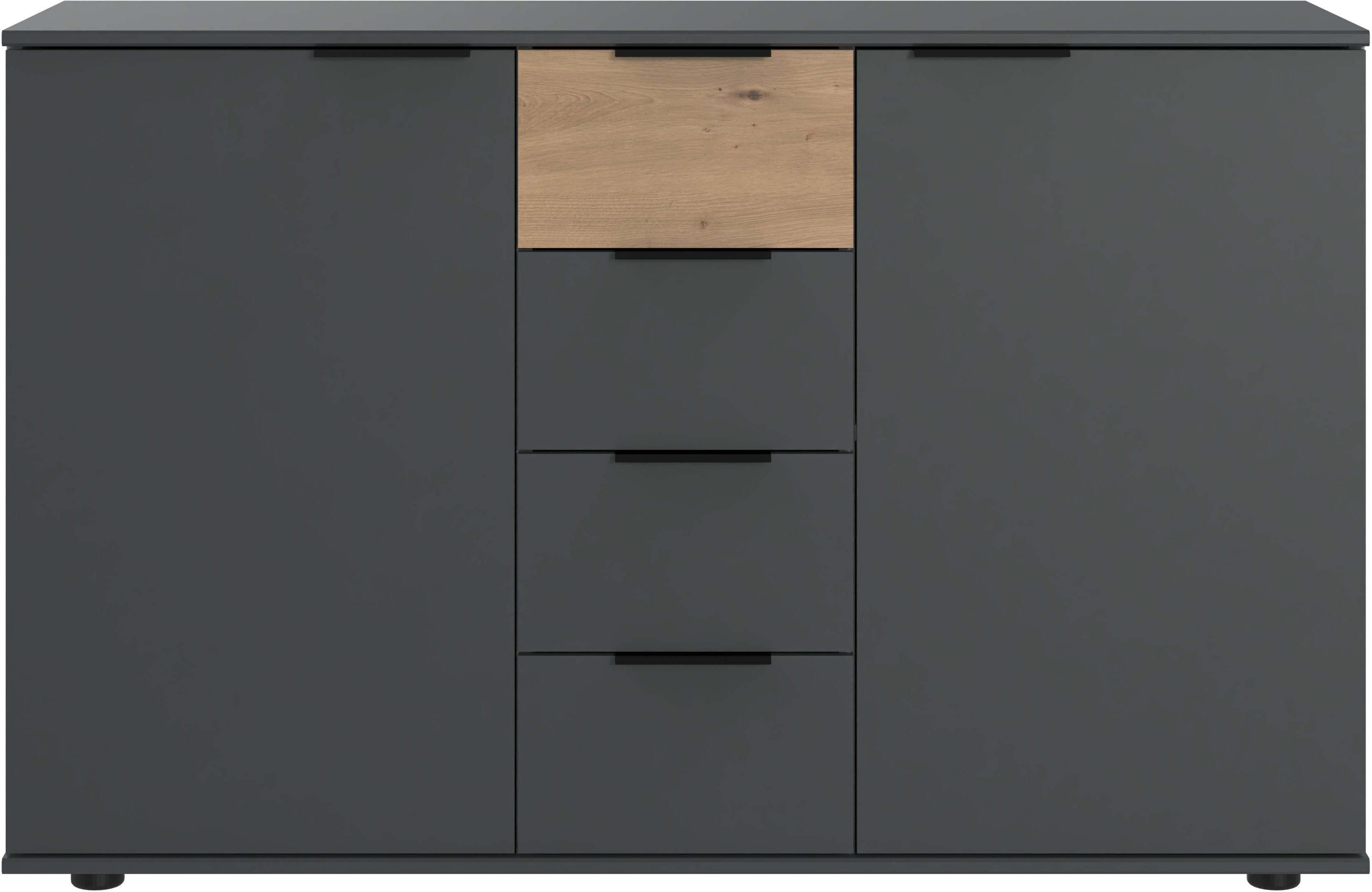 Wimex Kombikommode Toscana Schubkästen Auf Metallschienen Mit