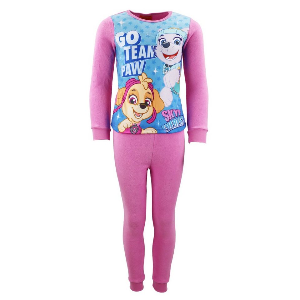 Paw Patrol Schlafanzug Paw Patrol Skye Everest Mädchen Kinder Fleece
