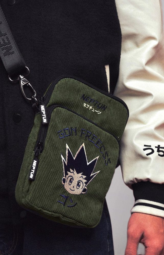 Neptun Rucksack Hunter x Hunter Umhängetasche Green