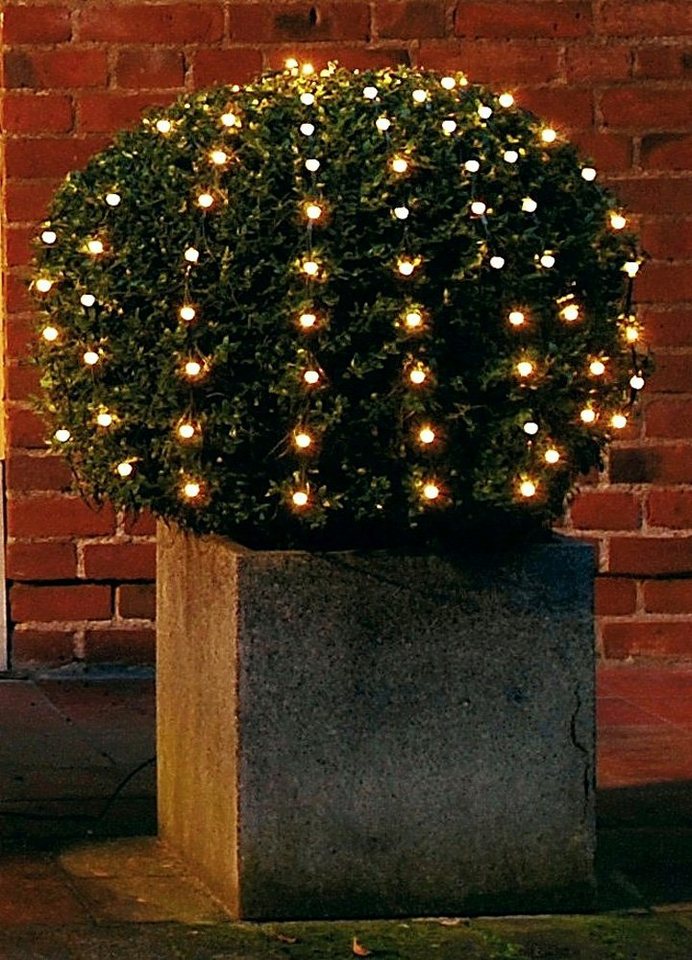 Coen Bakker Deco Bv Led Lichternetz Led Buchsbaum Beleuchtung Rund Ø 1