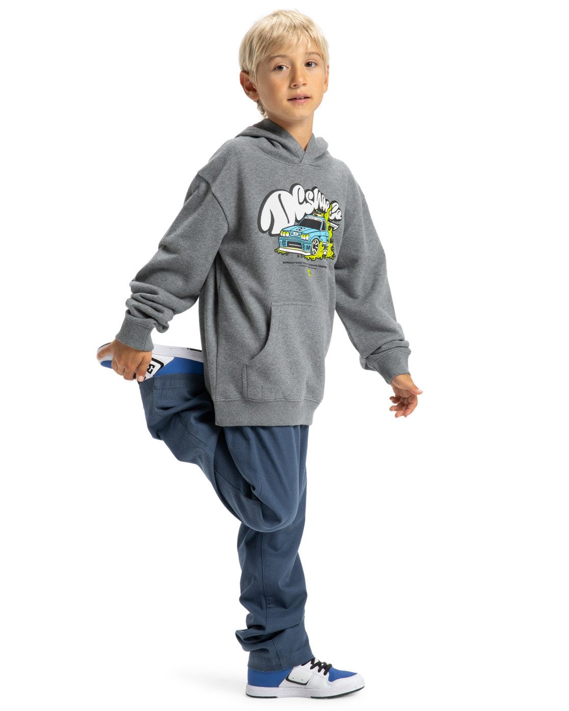 DC Shoes Hoodie Tire Fire, Standard Schnitt