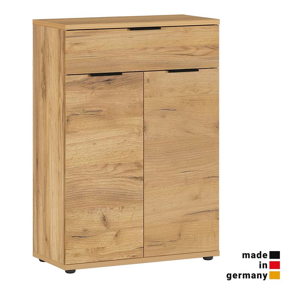 Lomadox Schuhschrank Rabat 01 Garderobe In Navarra Eiche Nb Bht Ca