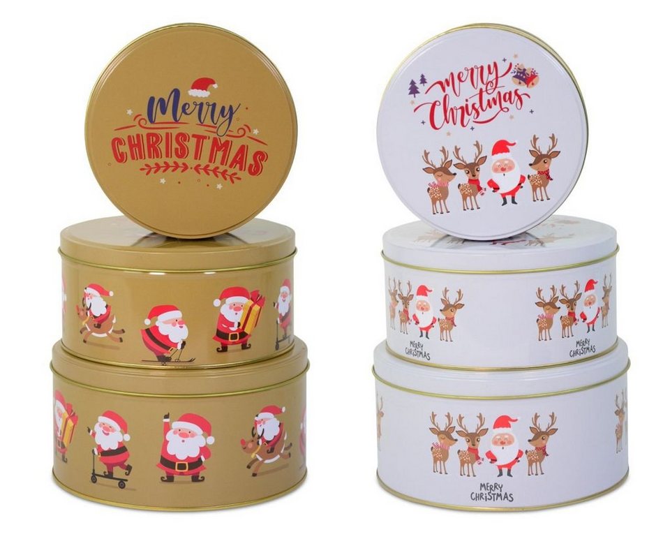 Riffelmacher And Weinberger Weihnachtsfigur Riffelmacher Dosenset Rund