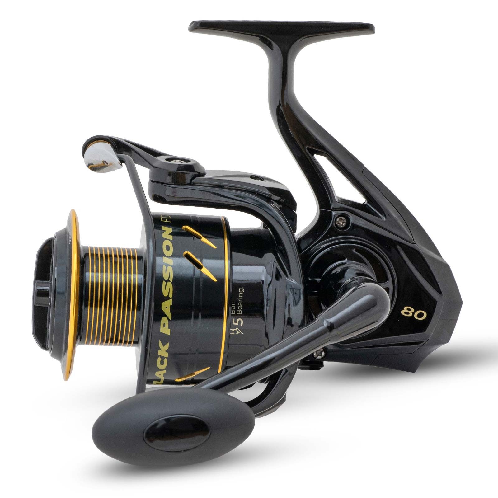 Black Cat Stationärrolle Black Passion Fd 50 - Angelrolle)