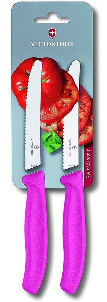 Victorinox Tafelmesser Swiss Classic 2er Set Gemüsemesser Mit