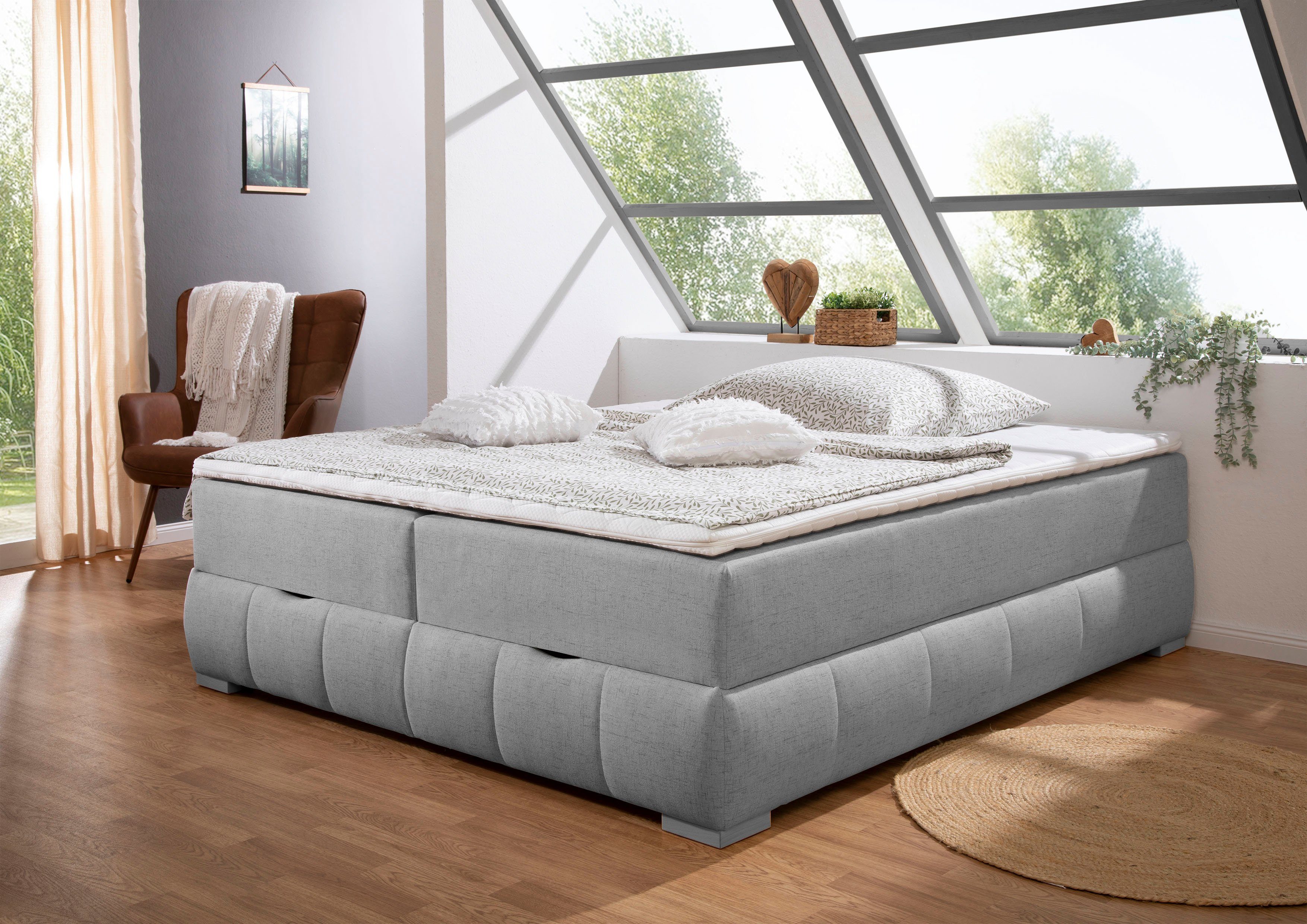 Boxspringbetten 180x200 ohne Kopfteil online kaufen | OTTO