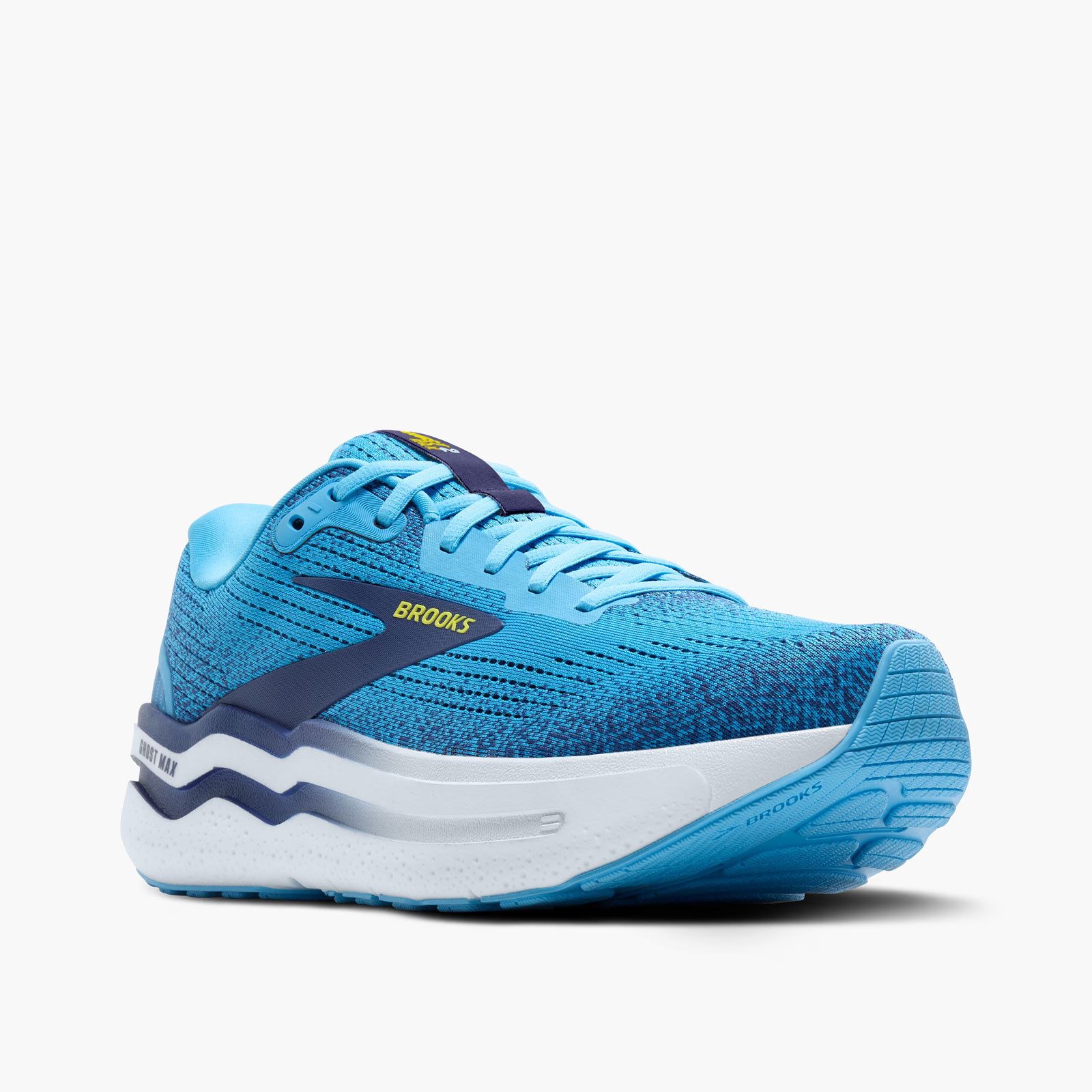Brooks GHOST MAX 2 Men 1104311D449 Laufschuh MAXimale Dämpfung. MAXimaler Schutz, Farbe: Bonnie ...