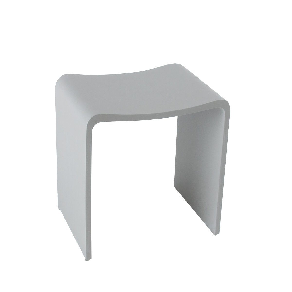 KZOAO Duschhocker Design Spa Badhocker aus Mineralguss Modell "Rom ...