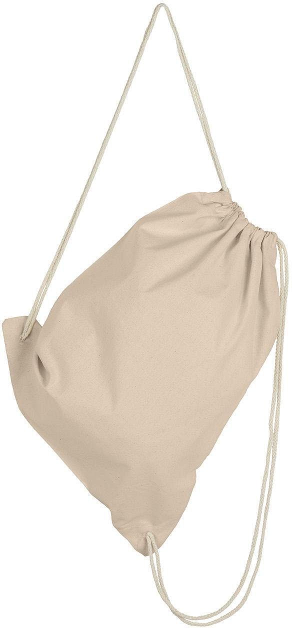 SG Accessories Turnbeutel Cotton Drawstring Backpack - 38 x 48 cm, Sportbeutel
