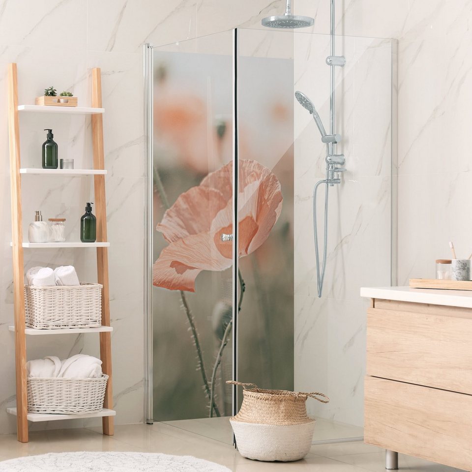 Bilderdepot24 Badrückwand Landhaus Rot Duschrückwand Ohne Bohren Dusche